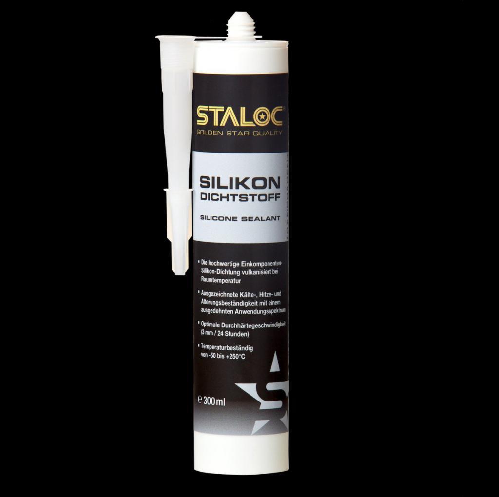 STALOC siliconenafdichting universeel RTV "transparant" 300 ml | AVA Marine