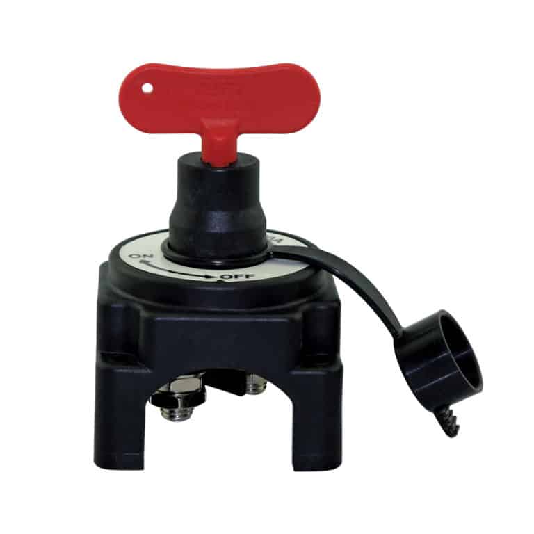 Hoofdstroomschakelaar 250A continu | met verwijderbare sleutel